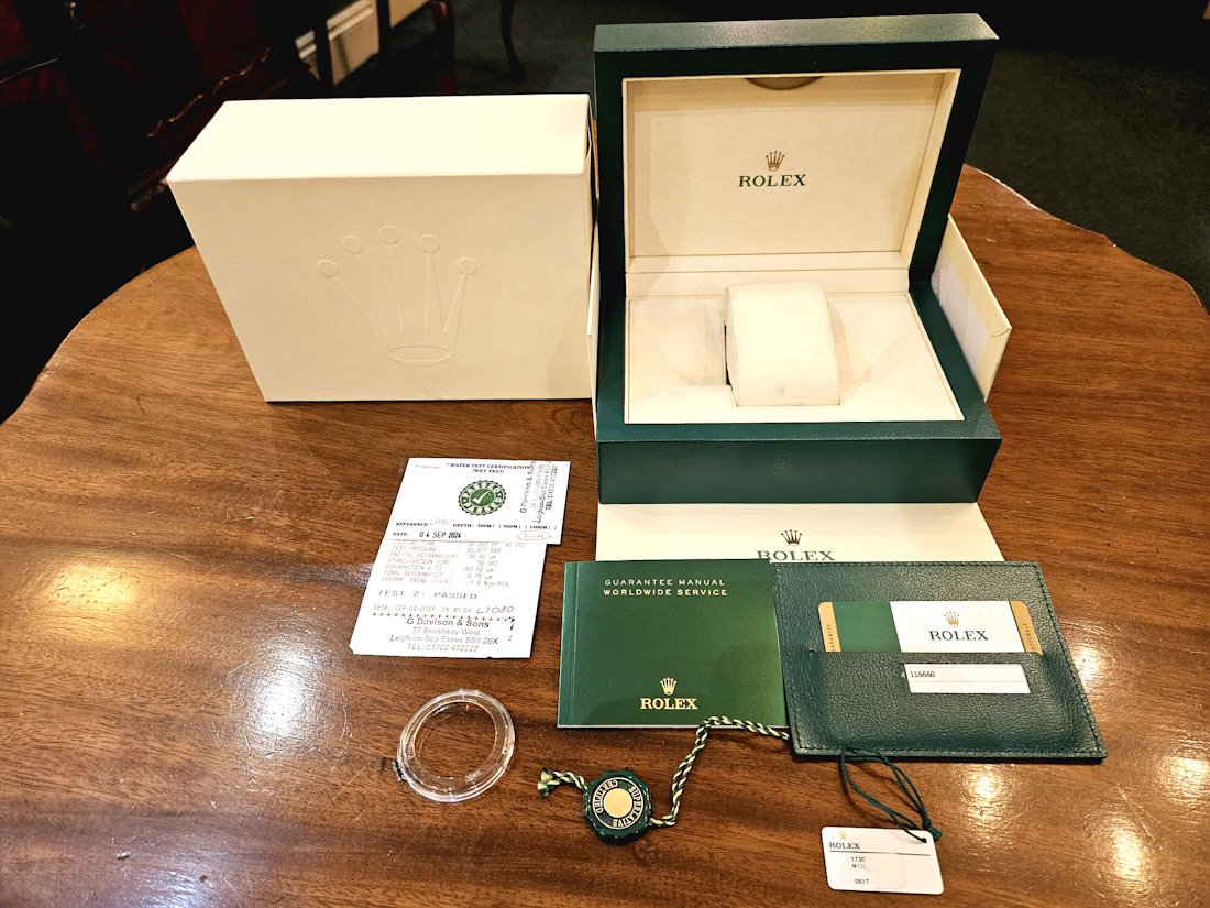 Rolex Deepsea Sea-Dweller James Cameron 11660 - G Davison & Sons ...