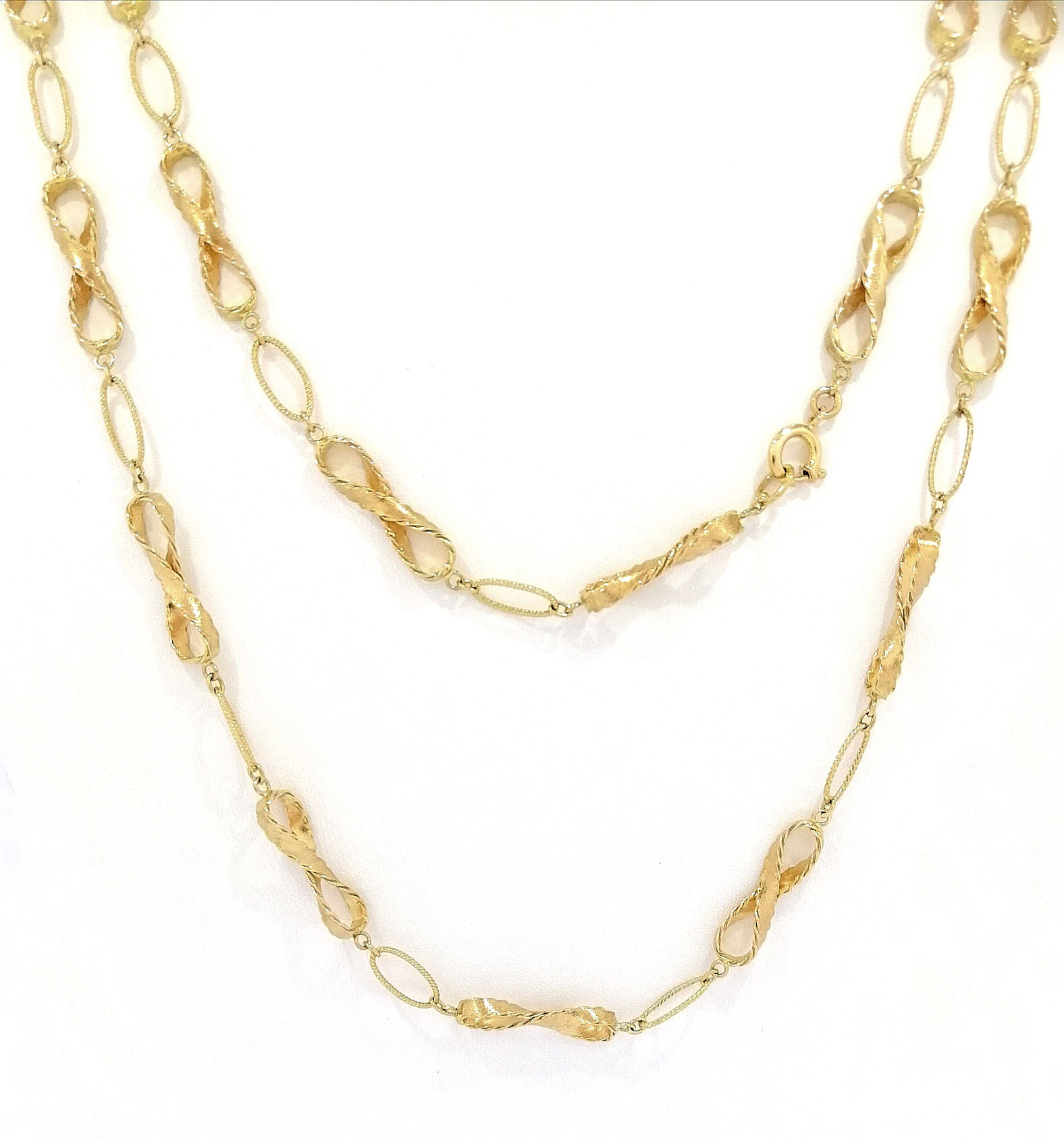 Vintage 9ct Gold 1970's 52" Guard Chain - G Davison & Sons Jewellers in ...